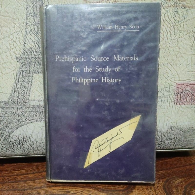 prehispanic source materials for the study of philippine history by ...