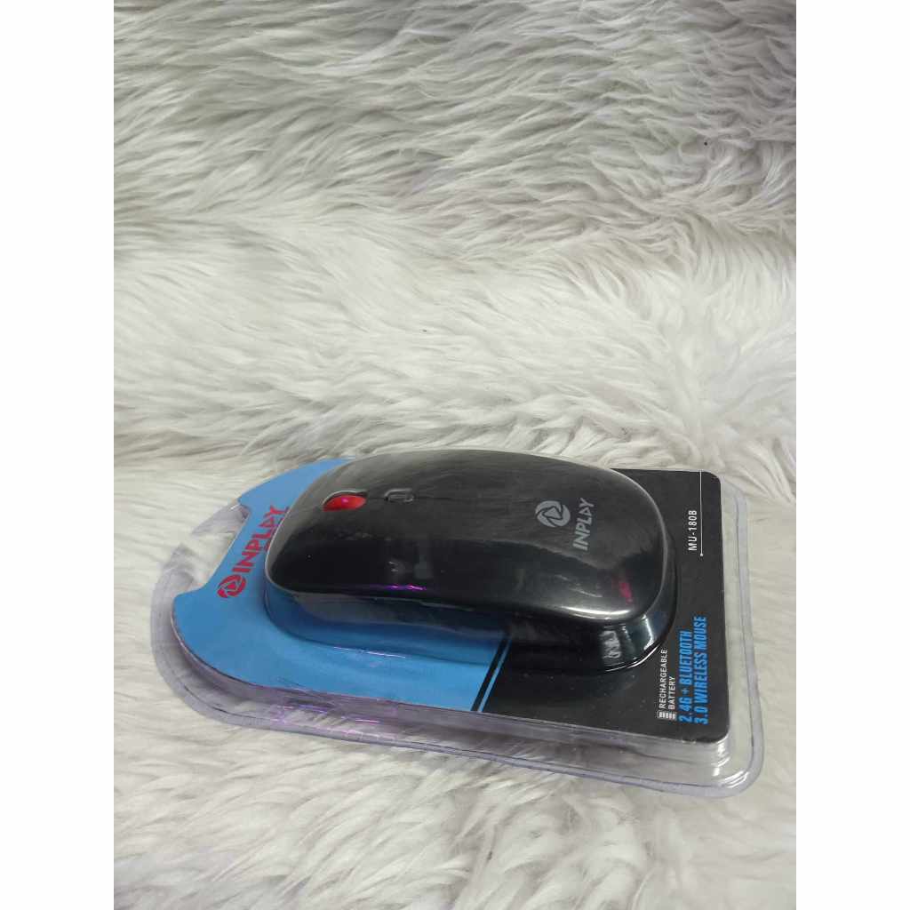 INPLAY MU180B WIRELESS MOUSE/ BLACK | Shopee Philippines