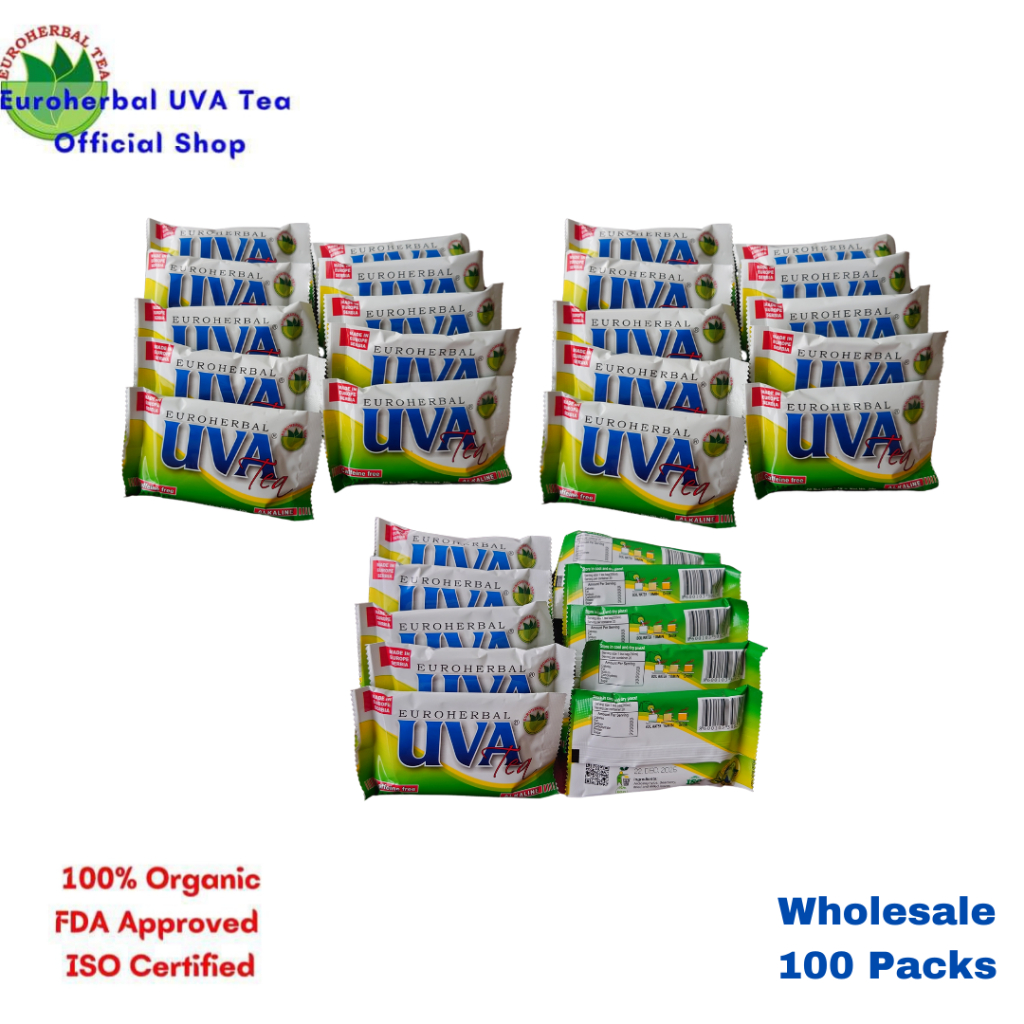 Wholesale UVA Tea 100 Packs | Shopee Philippines