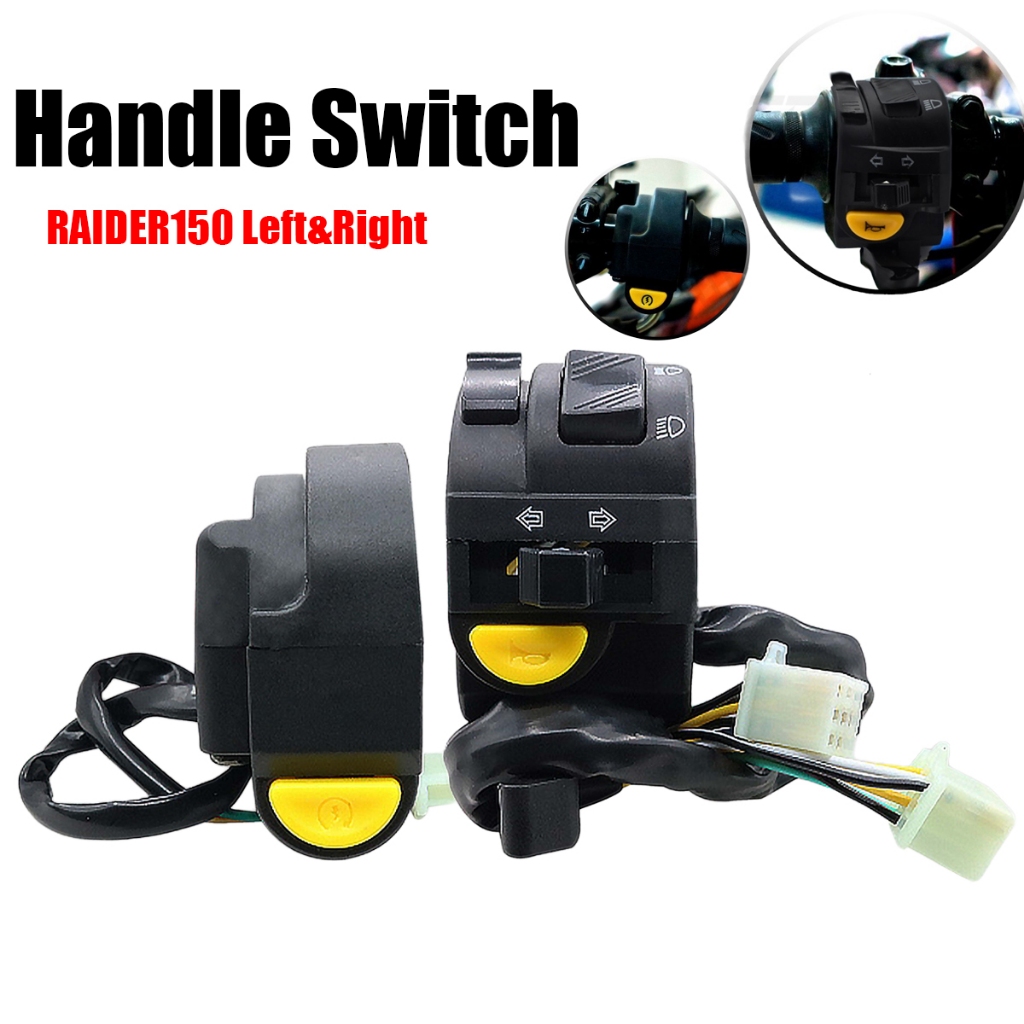 Handle Switch Set for Raider 150/R-150/XRM 110 Raider Motorcycles ...