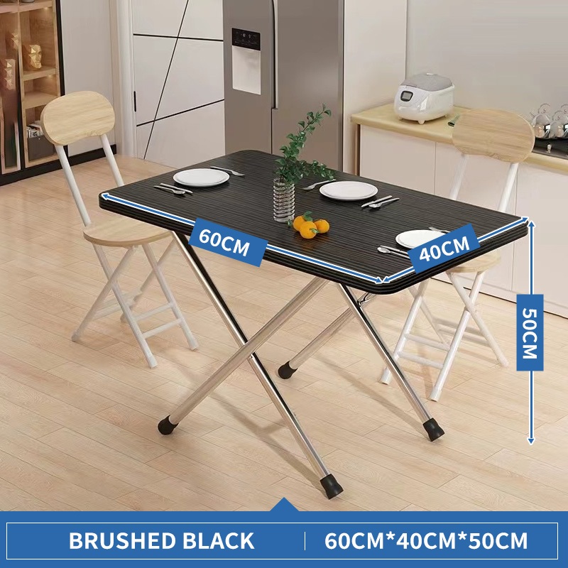 COD Simple Folding Dining Table Portable Compact Table for Home and ...