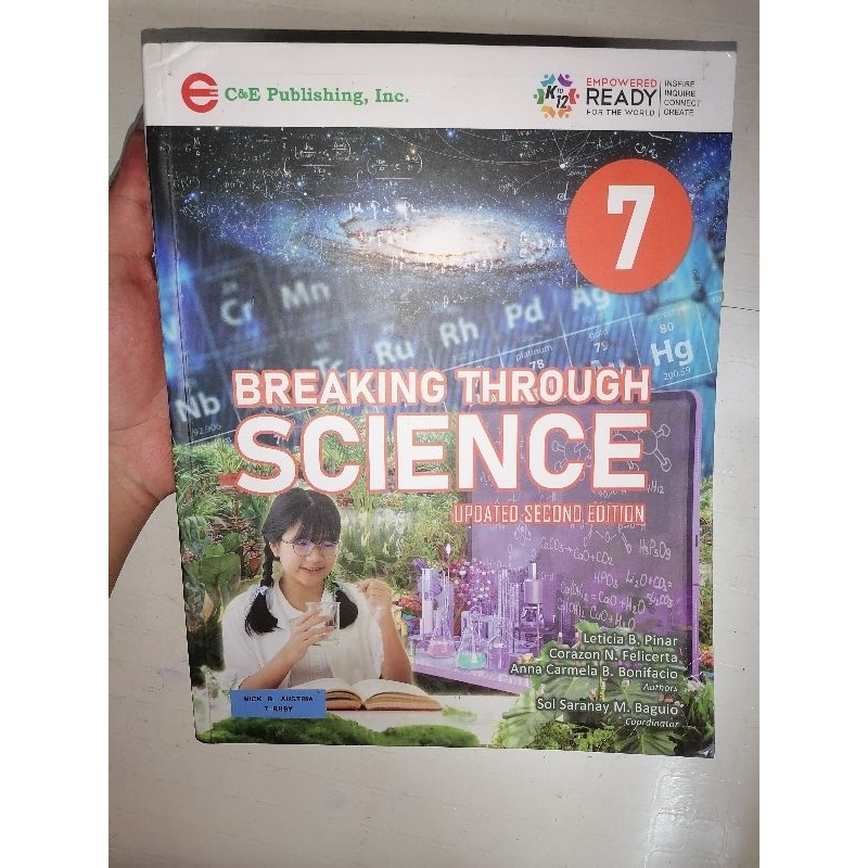 Breaking Through Science 7 Updated Second Edition | Shopee Philippines