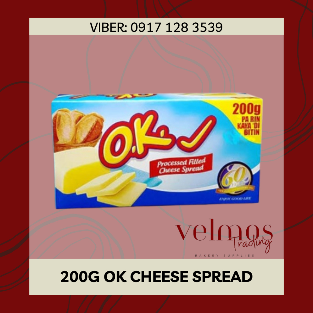 200g OK Cheese Processed Filled Spread | Shopee Philippines