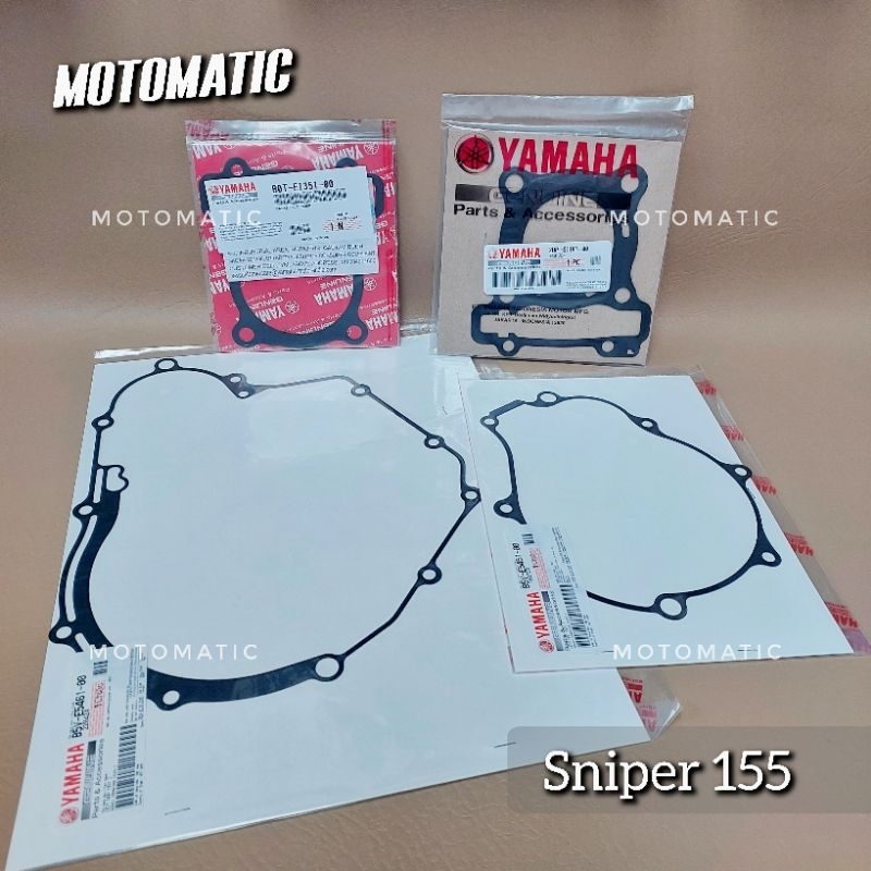 SNIPER155 vva | Engine Bore Head Crankcase Side Gasket ( LEFT & RIGHT ...