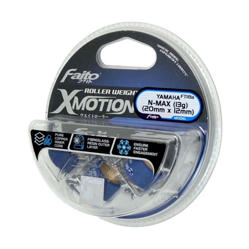 FAITO Flyball 3 PCS (20x12) NMAX - Aerox - Mio i 125 - Soul i 125 ...