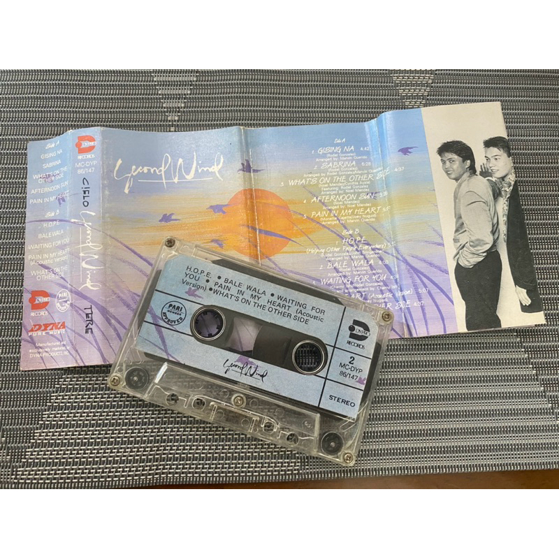SECOND WIND - OPM Philippines Original Music Album Dypro Records Rare ...