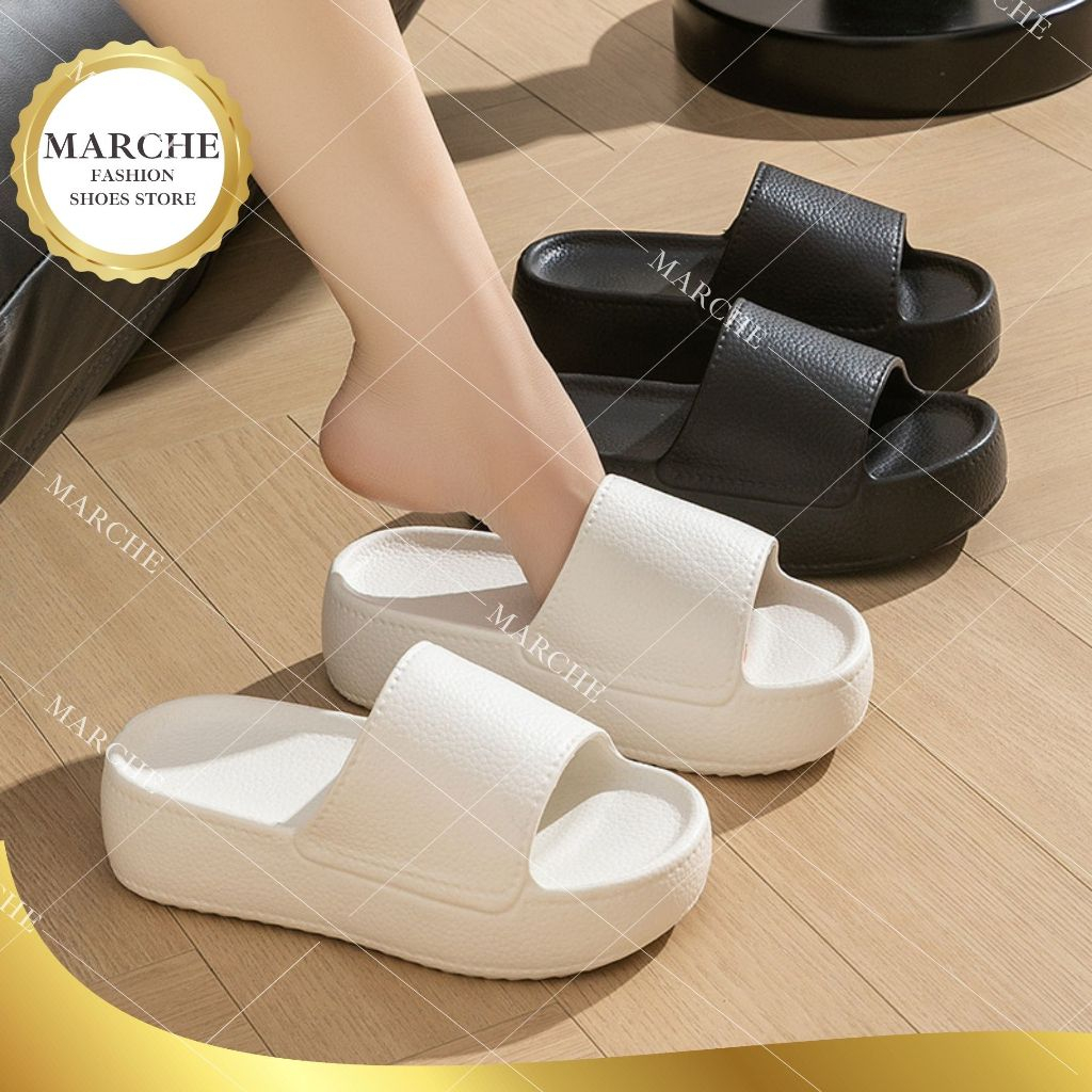 Marche NEW Trendy 5CM Thick Sole Soft Slide Sandals For Women (+1 UP ...
