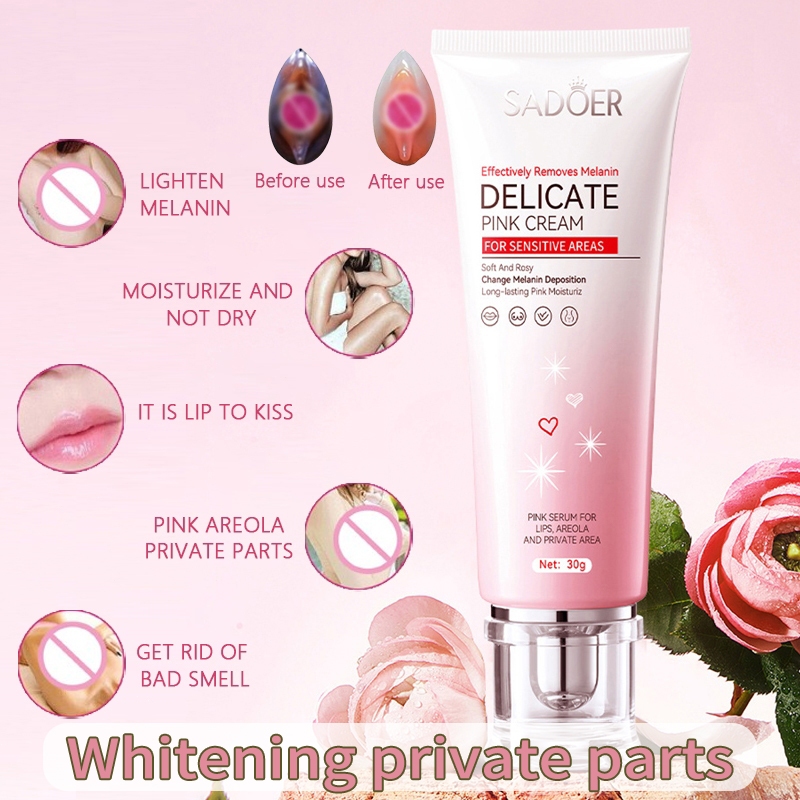 Whitening Cream Private Parts Areola Lips Pink Removes Melanin to Keep ...