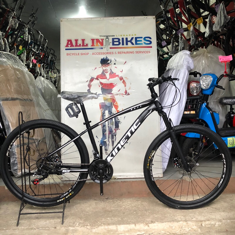 Kinetic Raze 27.5 3*7Speed Mountain Bikes With Freebies | Shopee ...