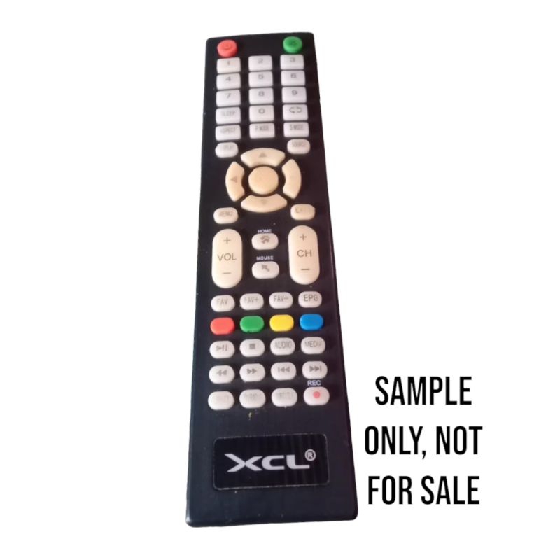 XCL Smart TV Remote, Replacement Remote for XCL Smart TV | Shopee ...