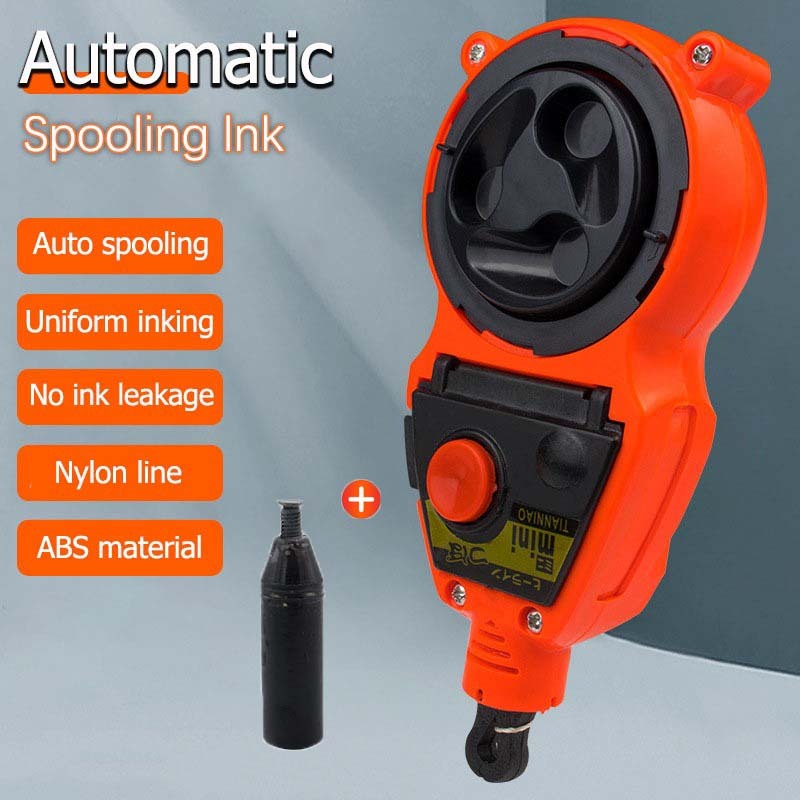 Carpenter Chalk line reel construction marking marker pitik level bar ...