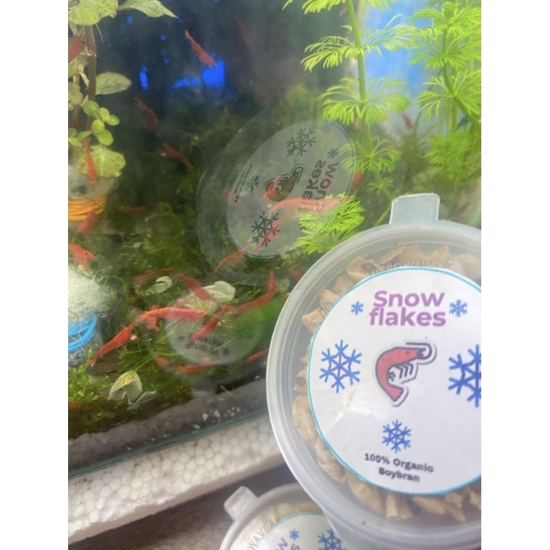 Snowflakes Food for Neocaridina a.k.a Cherry Shrimps | Shopee Philippines