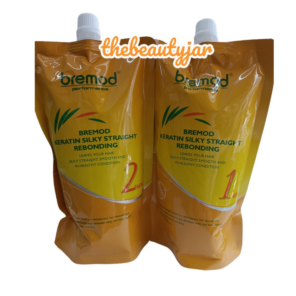 Bremod Performance Keratin Silky Straight Rebonding Cream 800ml (SOLO ...