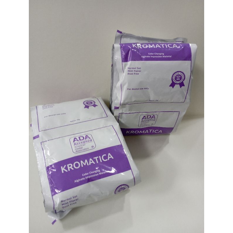 Kromatica Color Changing Alginate Impression Material (sold by 10 pack ...