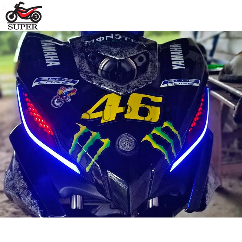 ZHIPAT Signal Light For Yamaha Sniper135 V2-V7 Remote Control /Button ...