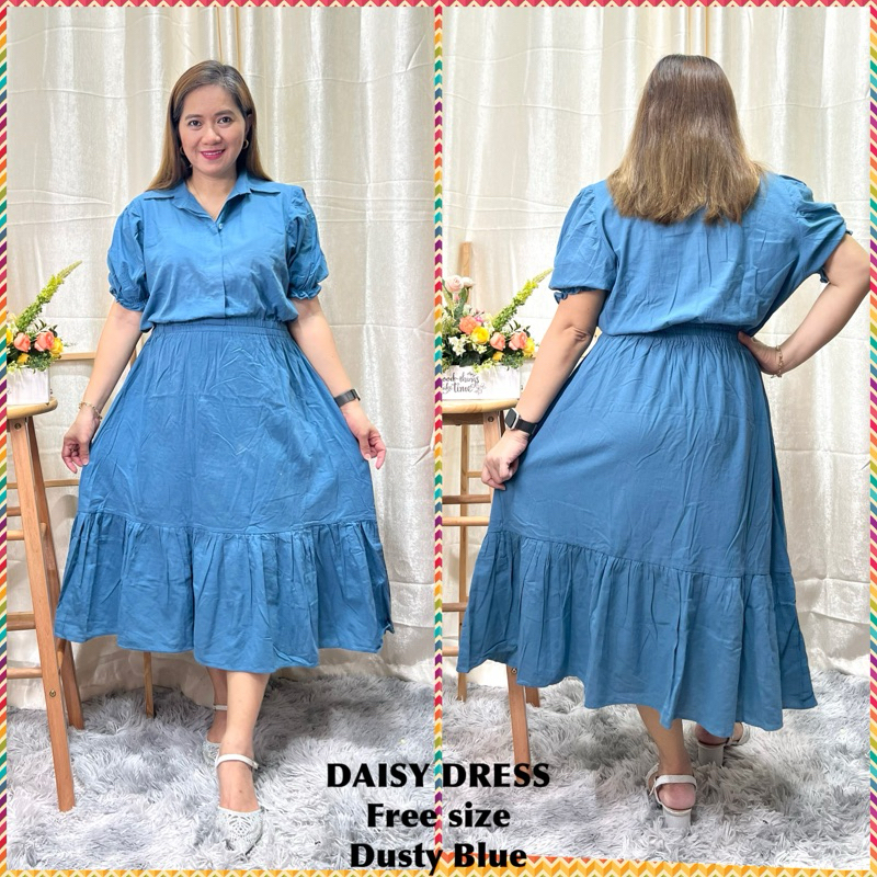 DAISY LAYERED MAXI DRESS | Shopee Philippines