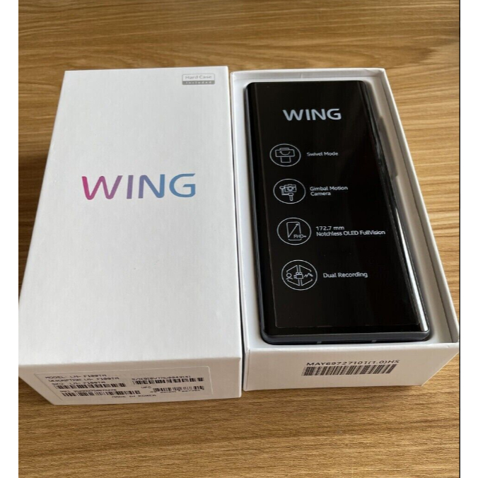NEW!!LG Wing 5G LM-F100N Dual Screen 128GB+8GB 64MP Factory Unlocked ...