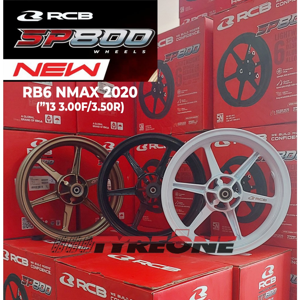SP800 RCB RB6 NMAX V2 '13 with FREE WASHER | Shopee Philippines