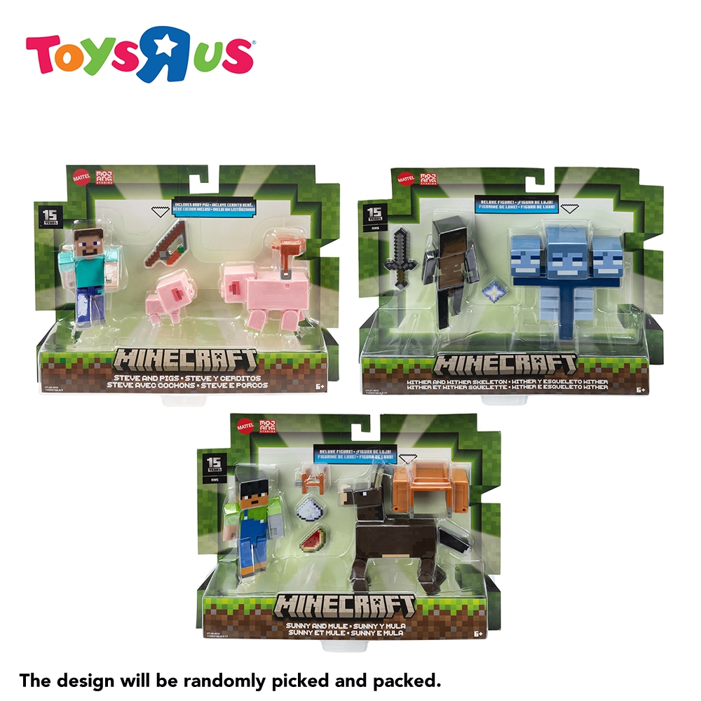 Minecraft 3.25-Inch Core Figures 2 Pack - Assorted | Shopee Philippines