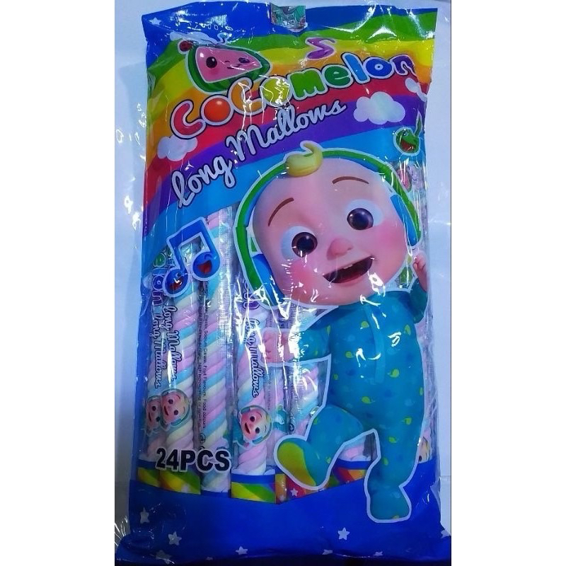 COCOMELON LONG MALLOWS 24pcs | Shopee Philippines