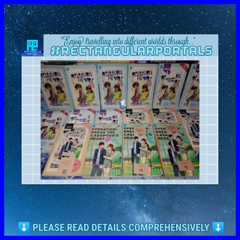 OPERATION: BREAK THE CASANOVA’S HEART BY ALYLOONY/ALY ALMARIO | Shopee ...