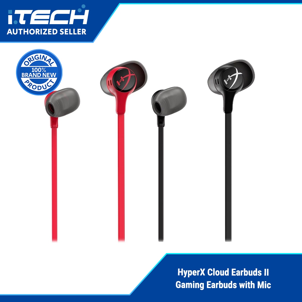 HyperX Cloud Earbuds II Gaming Earbuds with Mic | Shopee Philippines