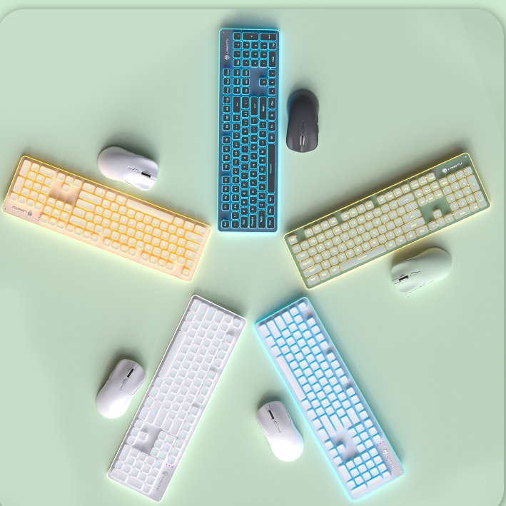 LANGTU Wireless Keyboard And Mouse Set LT600 2.4G Full-Size ...