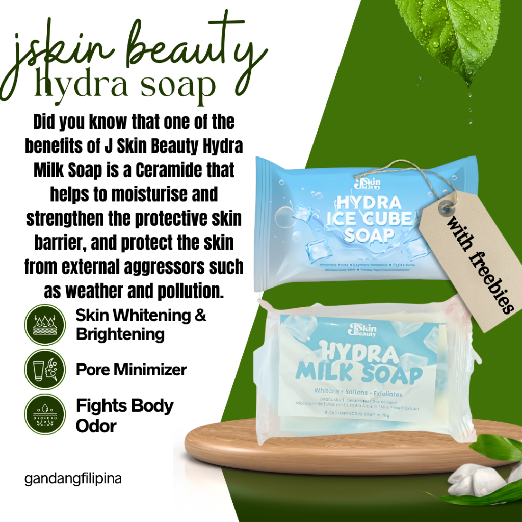 jskin beauty hydra ice cube soap and hydra milk soap for whitens ...