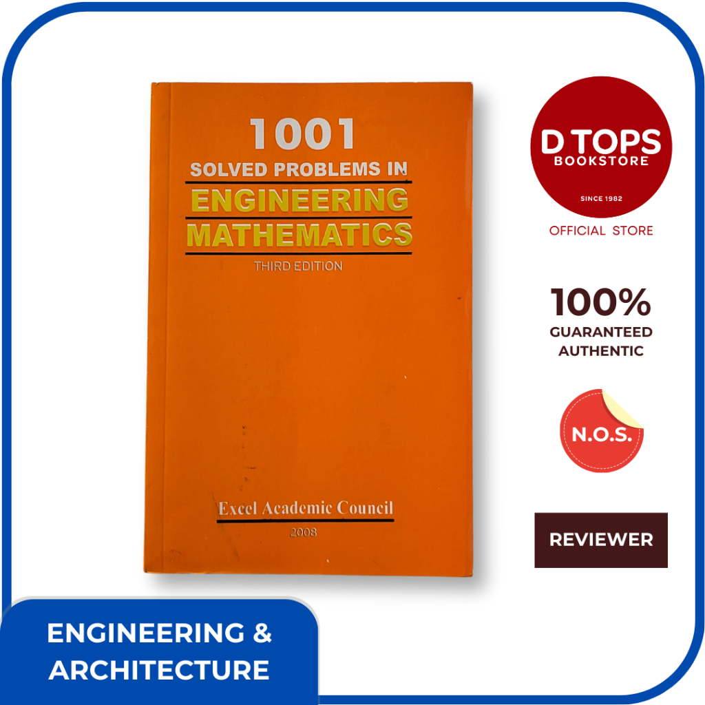 1001 SOLVED PROBLEMS IN ENGINEERING MATHEMATICS Third Edition 2008 by Excel Academic Council ...