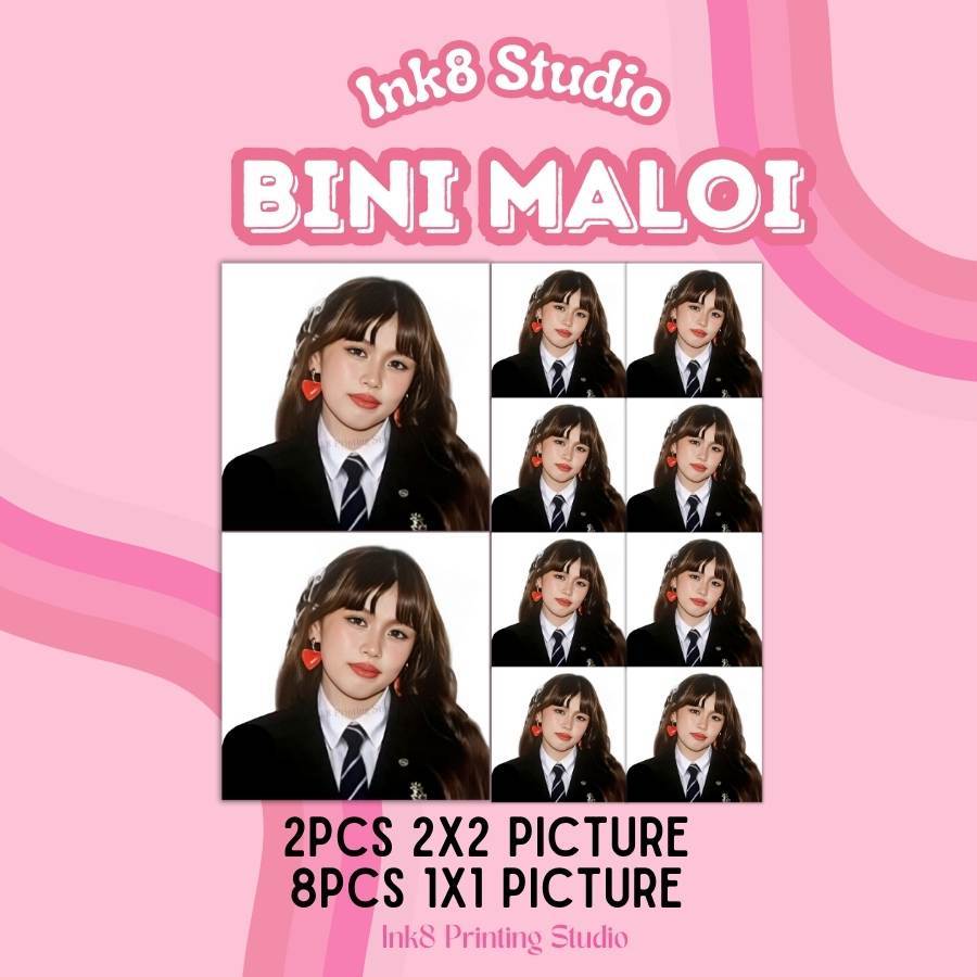 INK8 | BINI ID photo set fanmade | Shopee Philippines