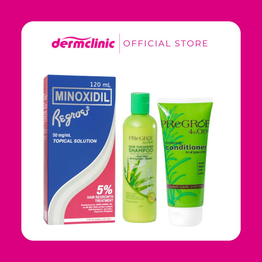 Regroe 120ml, Pregroe Shampoo & Pregroe Conditioner | Shopee Philippines