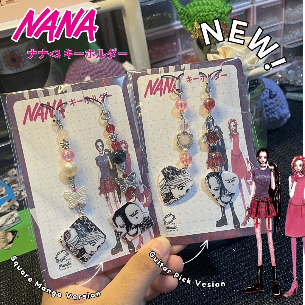 Nana Couple♡ manga keychains (Nana Anime) | manabi_ph | Shopee Philippines