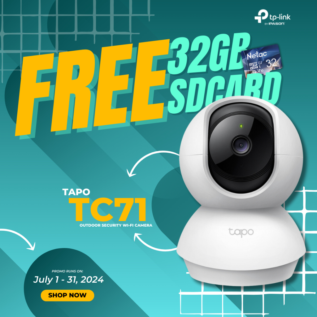 TP-Link Tapo TC71 2K 3MP 360° Pan/Tilt Home Security Indoor Wi-Fi CCTV Camera | Shopee Philippines