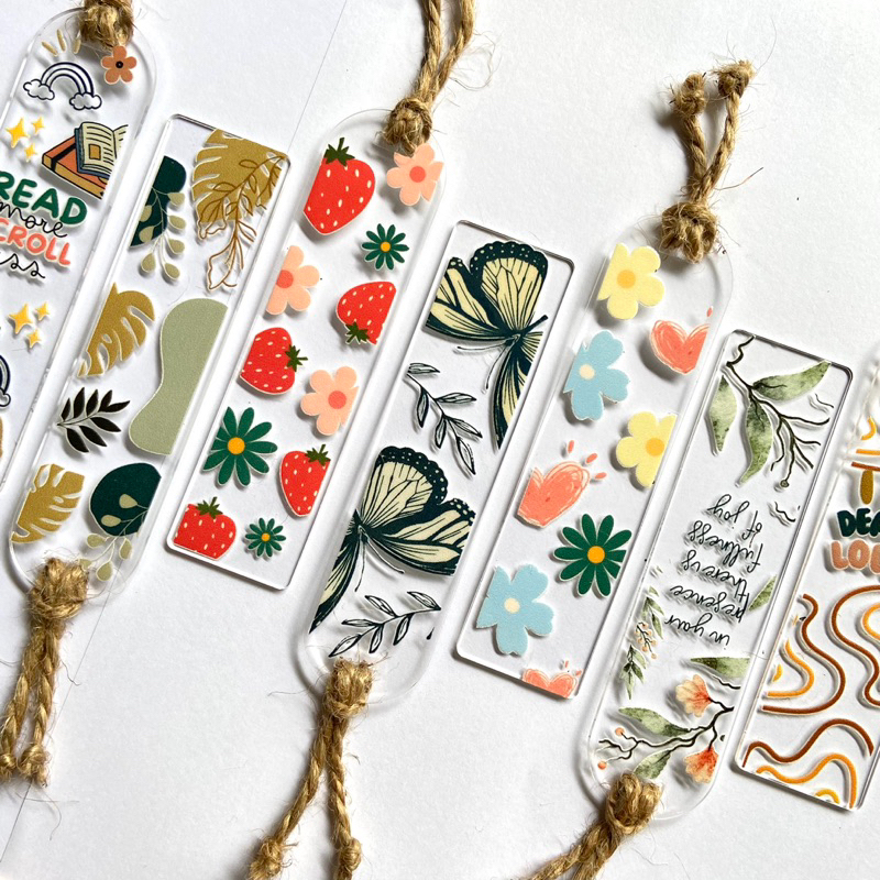 Acrylic Bookmark for Book Lovers | Shopee Philippines