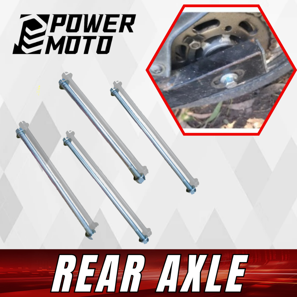 EHE PANGLIKOD OTAKA REAR AXLE FOR MOTORCYCLE MOTORCYCLE PARTS XRM,/TMX ...