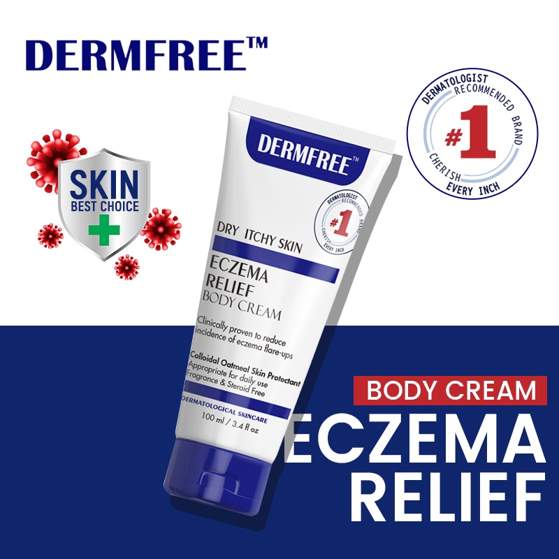 Stop Itching With Powerful Eczema Cream For Sensitive / Dry / Itchy ...