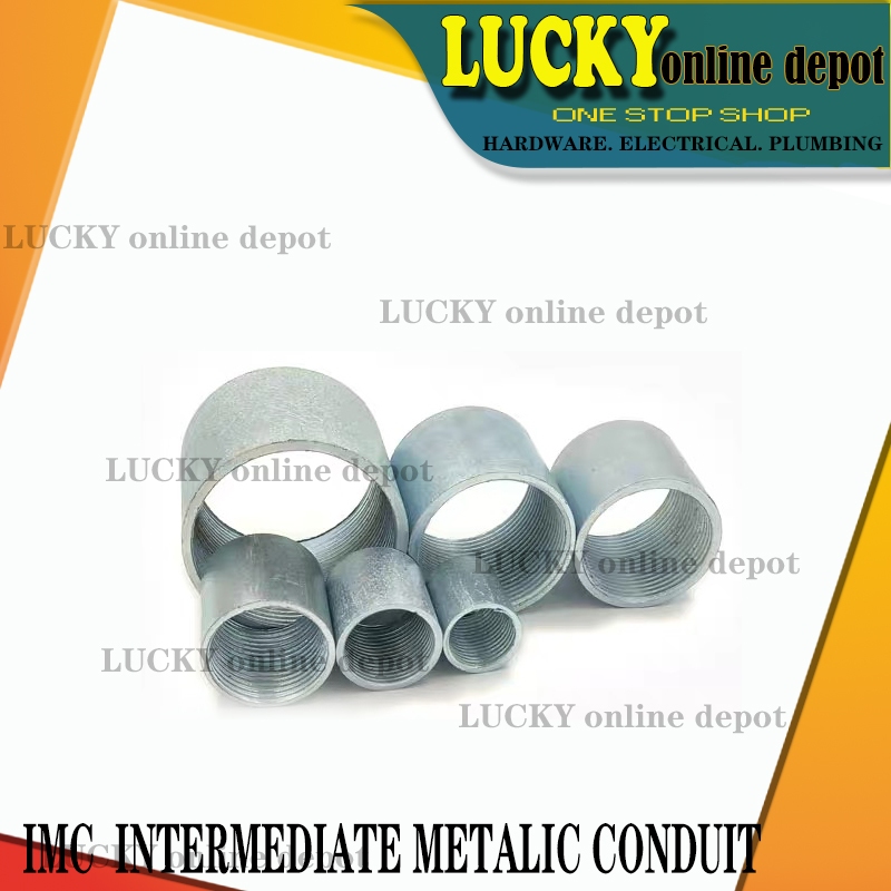 IMC INTERMEDIATE CONDUIT COUPLING 1/2" / 3/4" / 1" / 1 1/2" / 1 1/4 ...