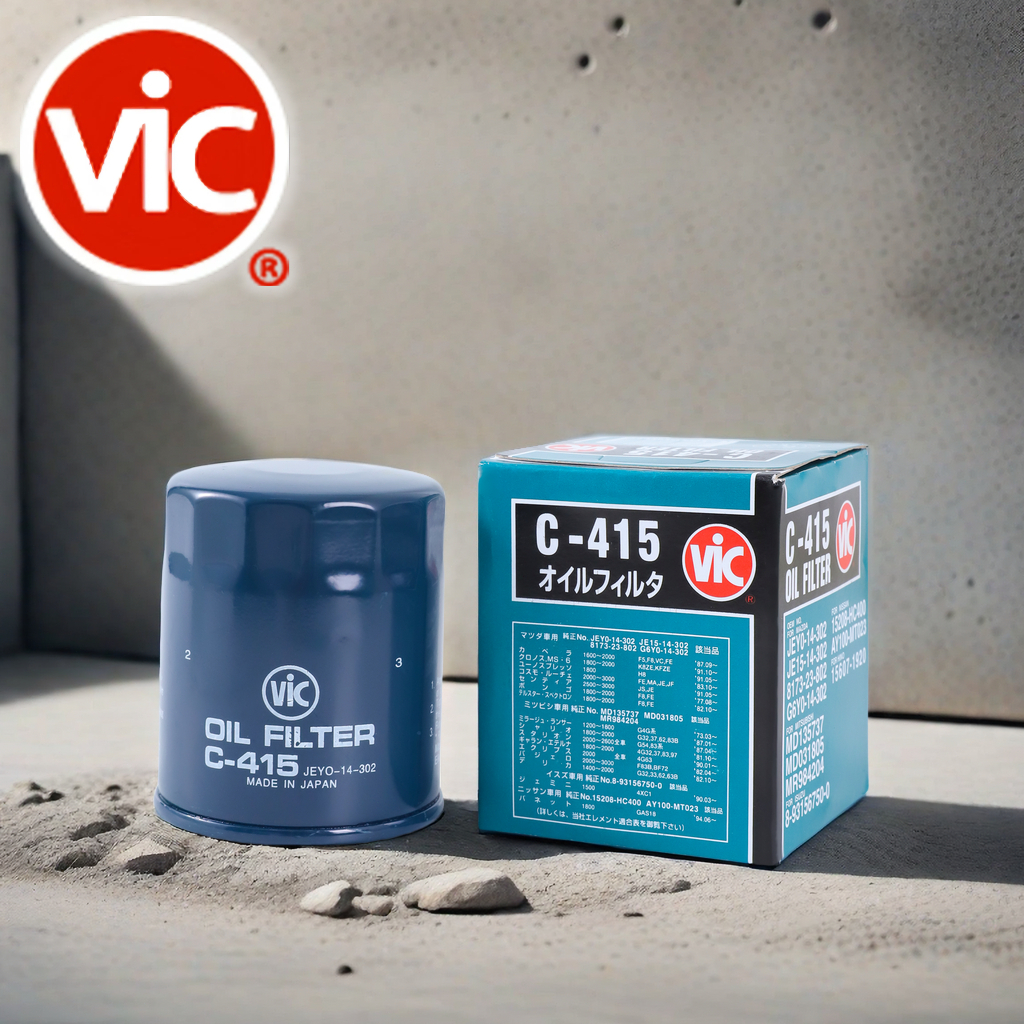 Vic Oil Filter C-415 For Mitsubishi Mazda Nissan Isuzu Hino Made In ...