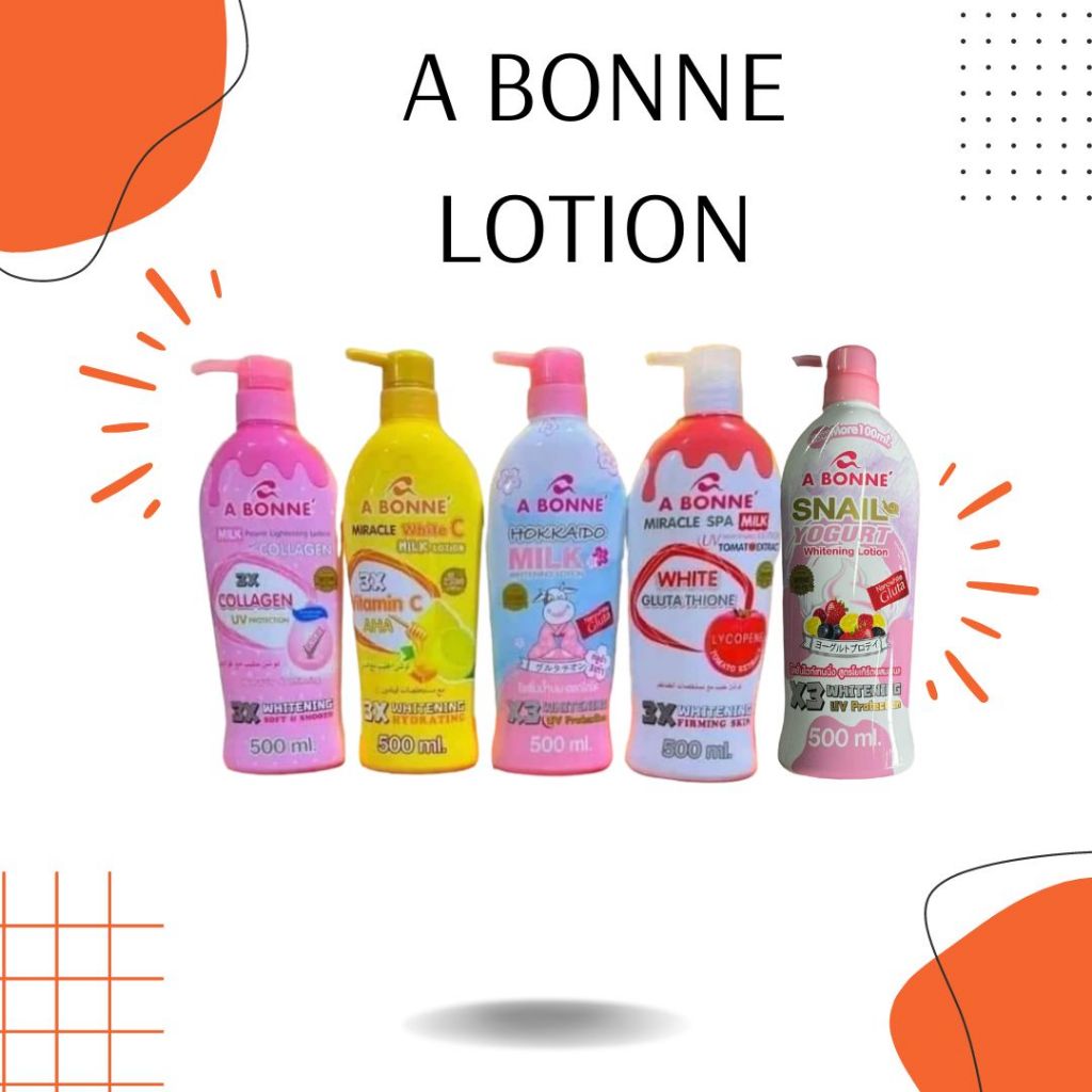 A BONNE WHITENING LOTION 500ML | Shopee Philippines