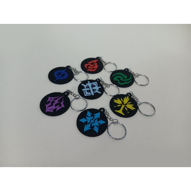 Honkai Star Rail Elements 3D Printed Spectral Keychains | Shopee ...