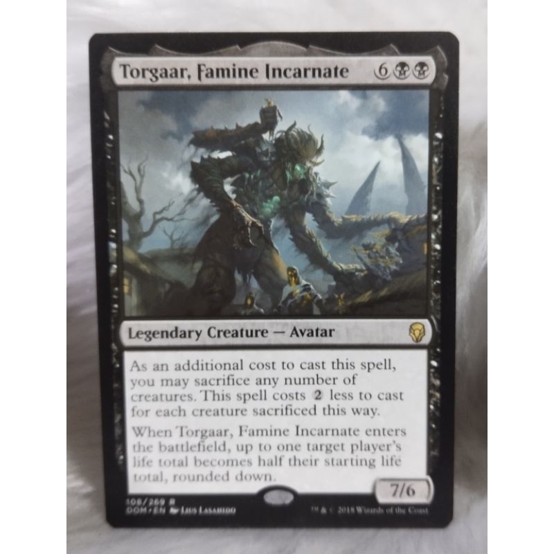 Torgaar, Famine Incarnate - Dominaria | Shopee Philippines