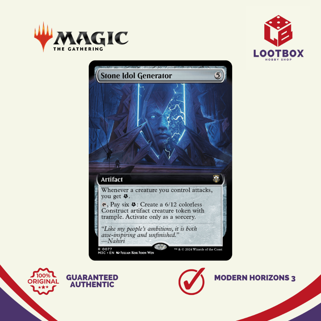 Magic the Gathering: Stone Idol Generator (Rare) - Modern Horizons 3 ...
