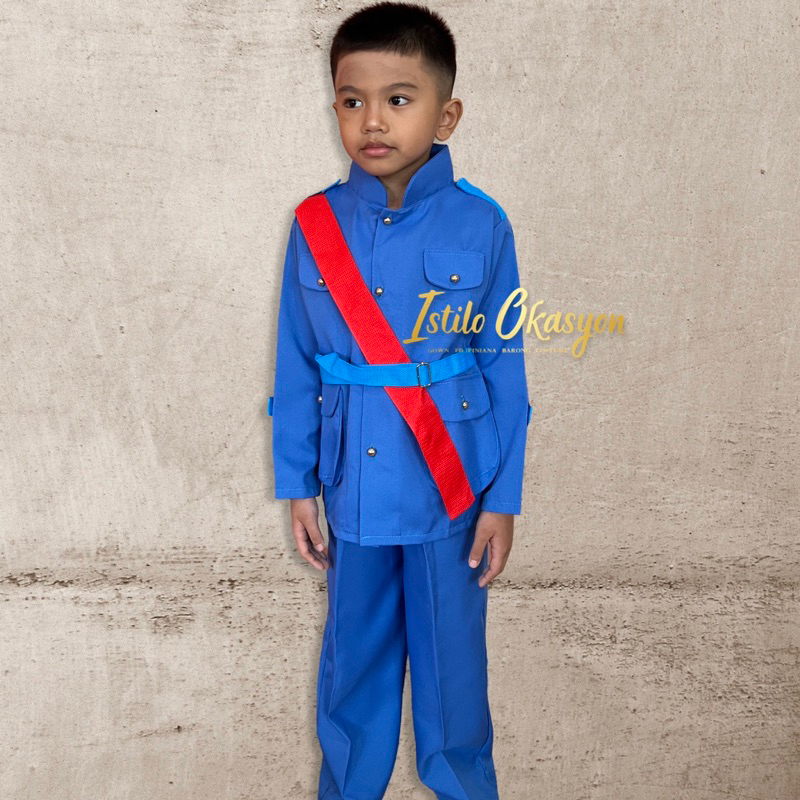 EMILIO AGUINALDO Costume for Kids - Buwan ng Wika Costume | Shopee ...