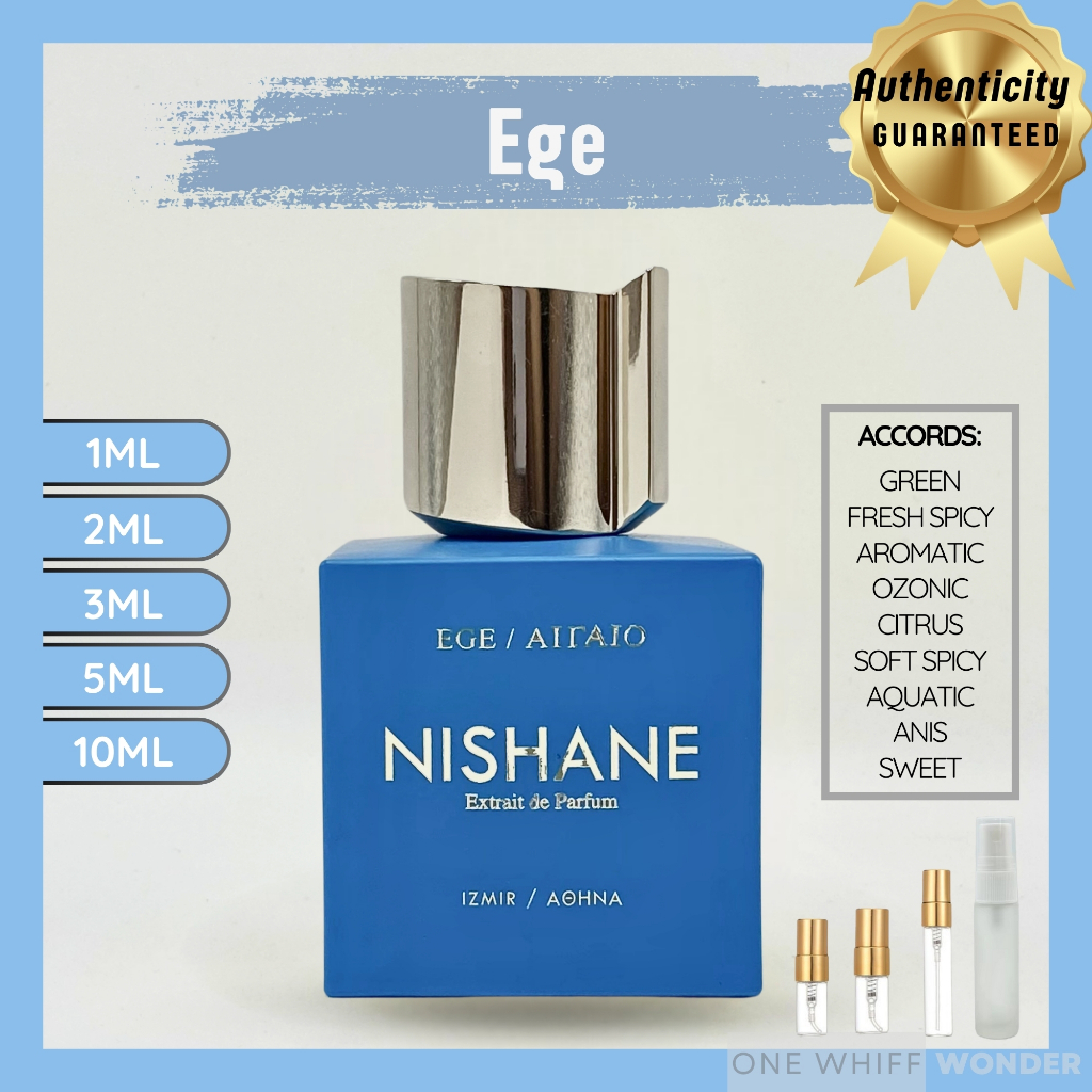 Nishane EGE (1mL, 2mL, 3mL, 5mL or 10mL) ONE WHIFF WONDER | Shopee Philippines