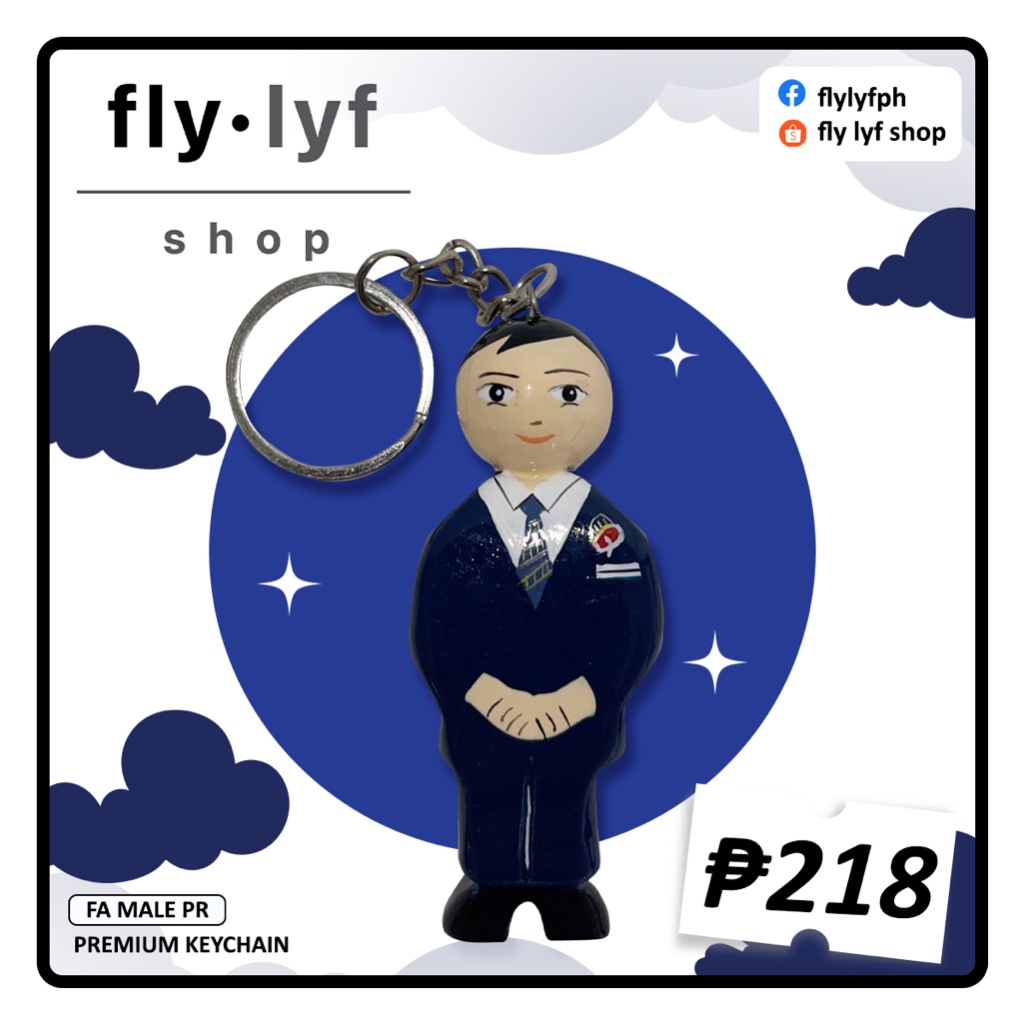 Philippine Airlines Cabin Crew Male Keychain | Shopee Philippines