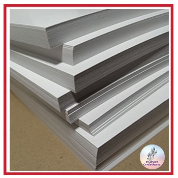 25/50pcs Fold cote / Foldcote Board Paper 220gsm/250gsm/300gsm/320gsm ...