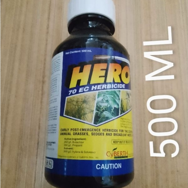 HERO 10 EC HERBICIDE(500ML)by cybert | Shopee Philippines