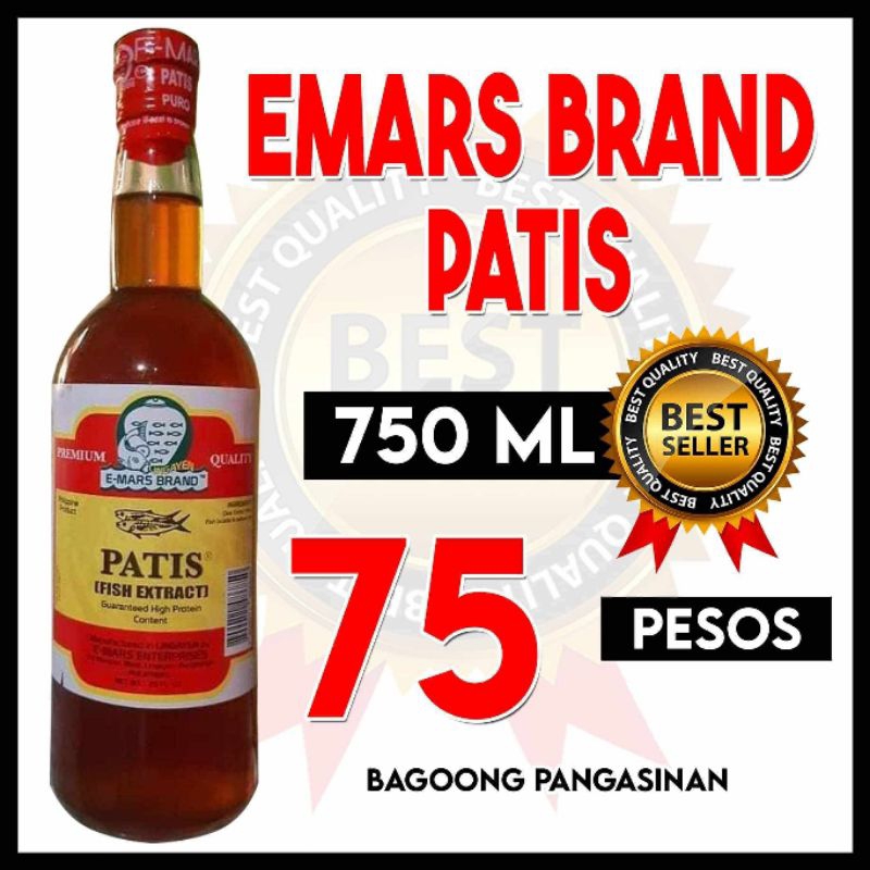 Pangasinan's Pure Patis 750ML | Shopee Philippines
