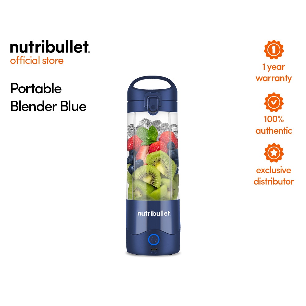 Nutribullet Portable Blender Navy Blue | Shopee Philippines