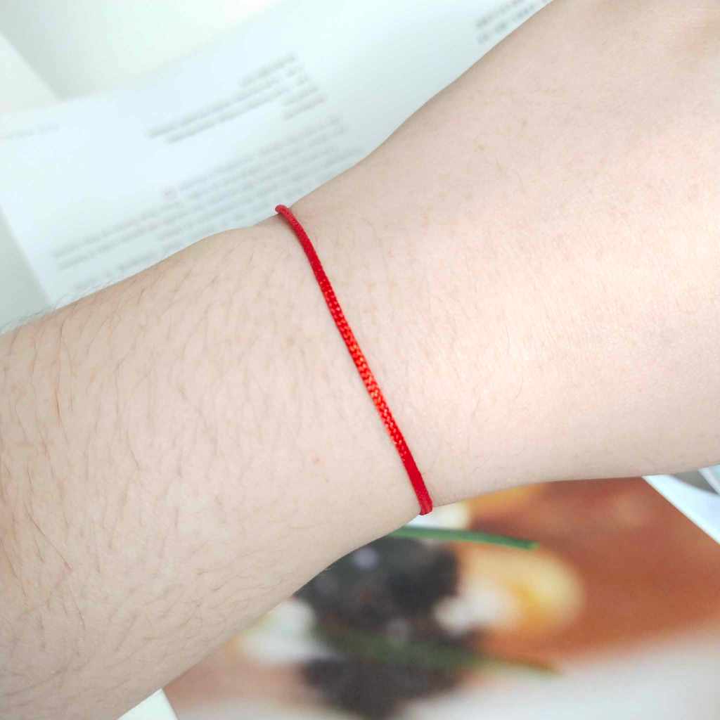 Red String Lucky Bracelet Minimalist Brings Good Luck and Protection ...